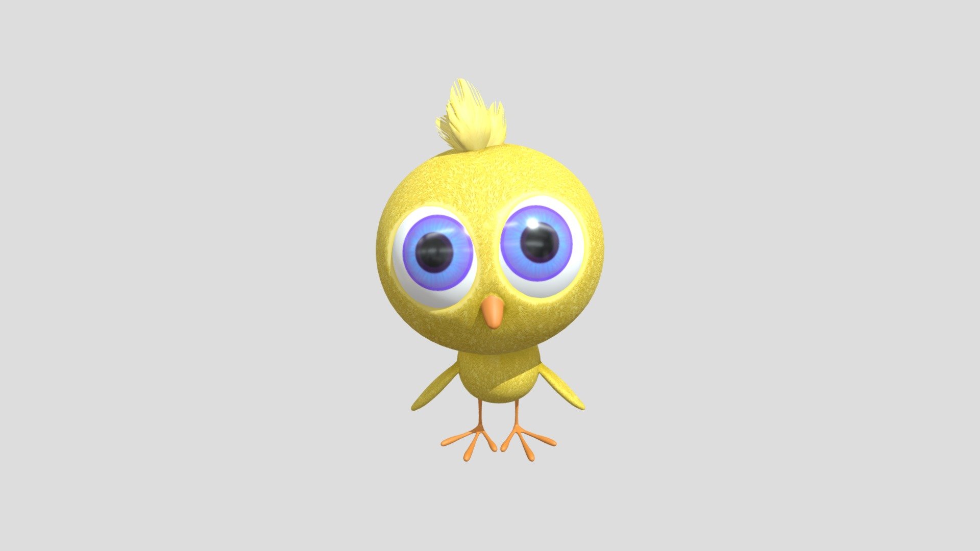 "Adorable Chick – 3D Model" - Download Free 3D model by Skill Artist ...
