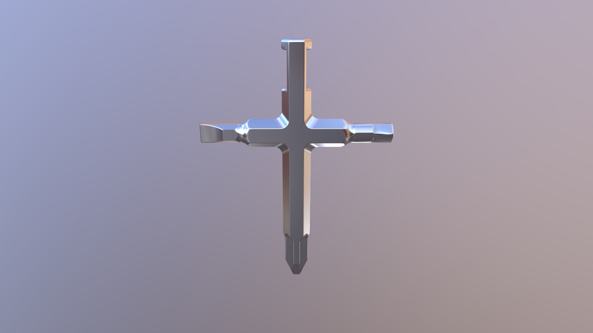 Cross ver# 3 - 3D model by kaaa [a0cea6d] - Sketchfab