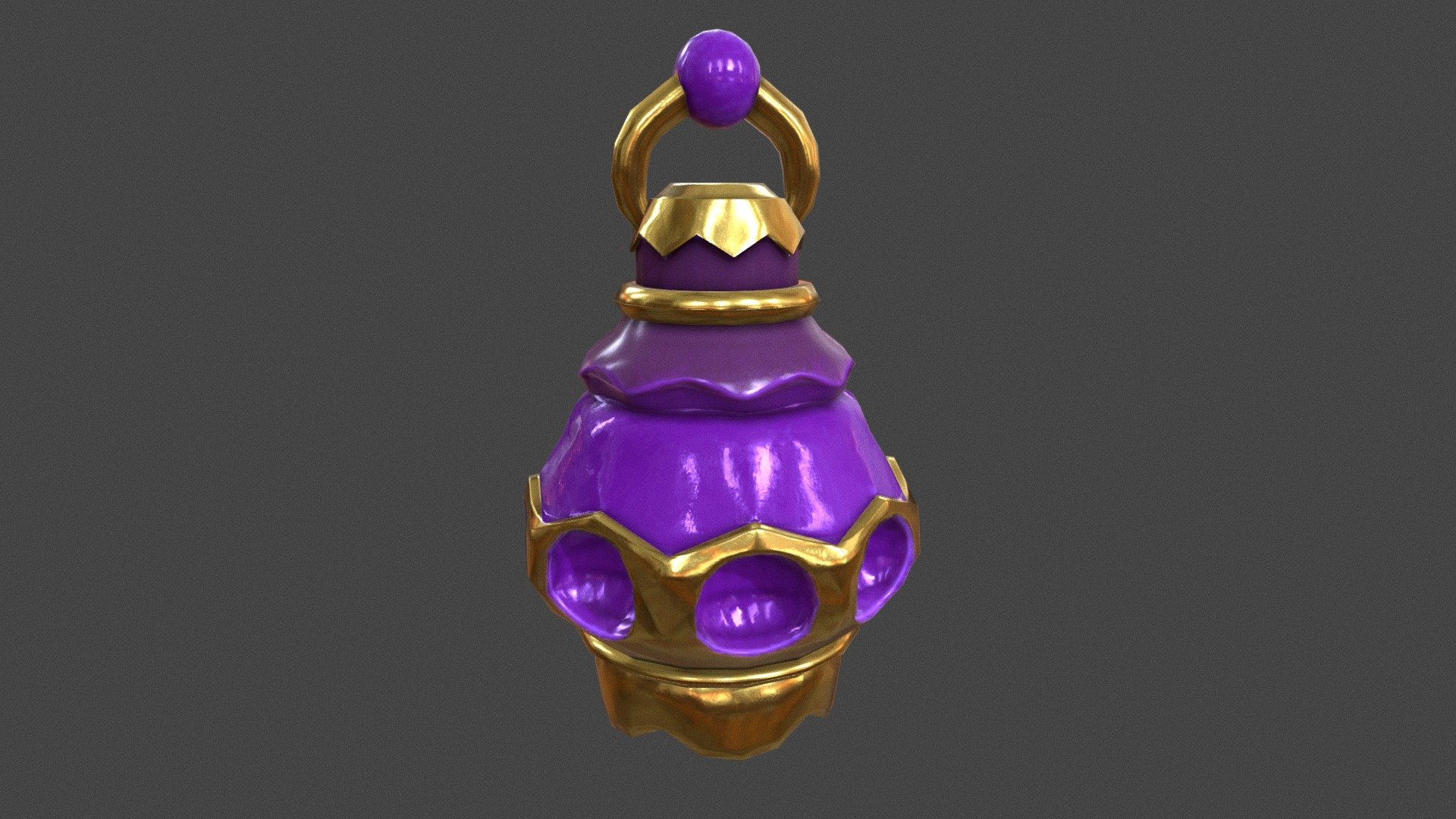 Magic Lamp - 3D model by hparks [a0cee66] - Sketchfab