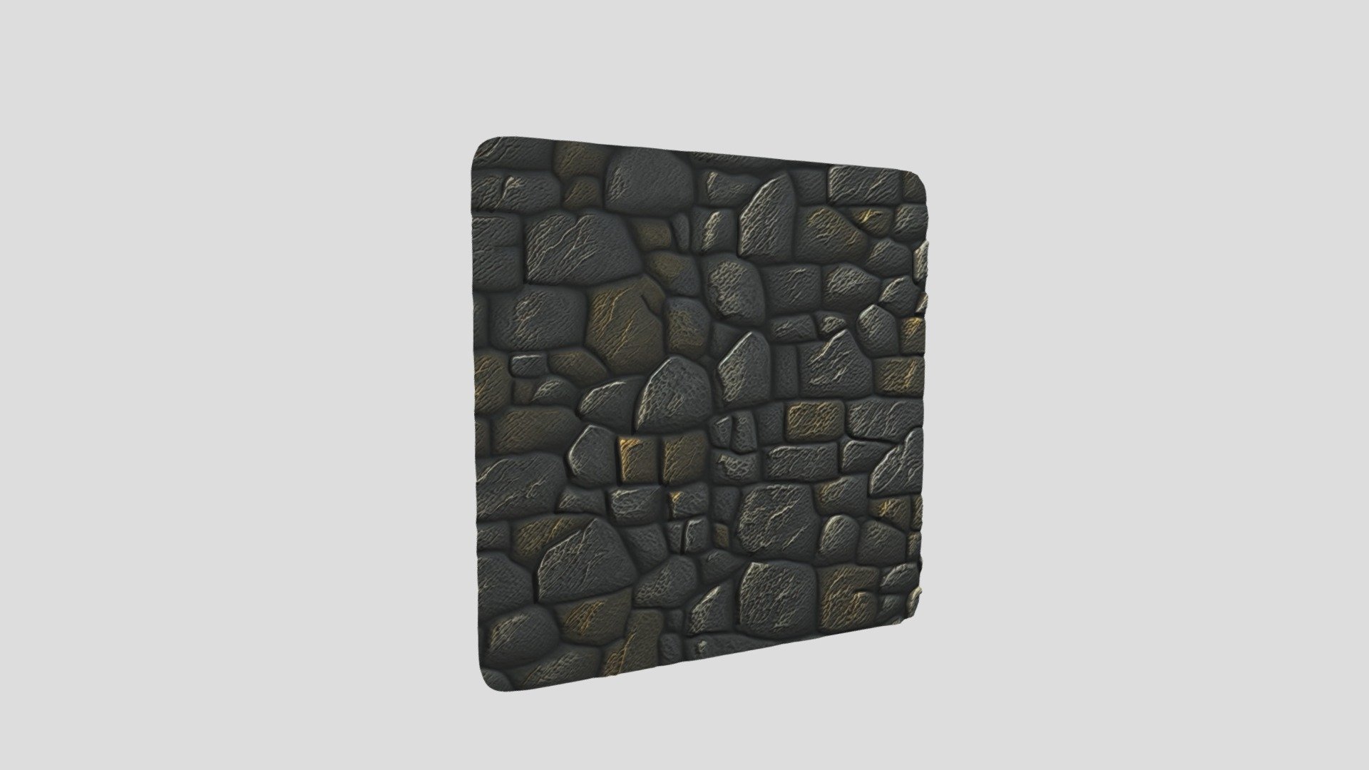 STONE WALL 001 - Download Free 3D model by RadioactiveAG [a0cfa02 ...