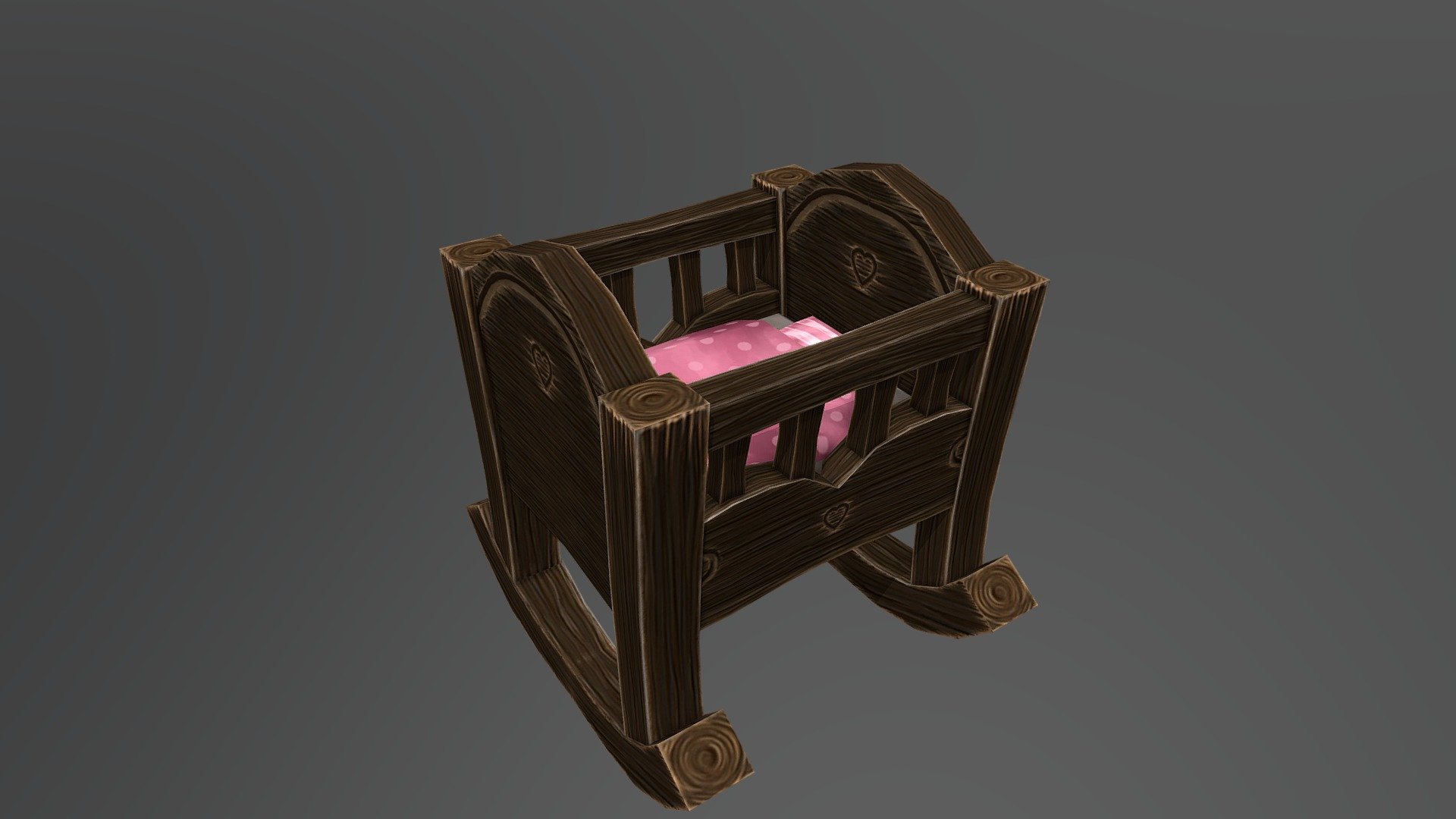 Stylized Cradle - 3D model by Anna.K [a0cfa1c] - Sketchfab
