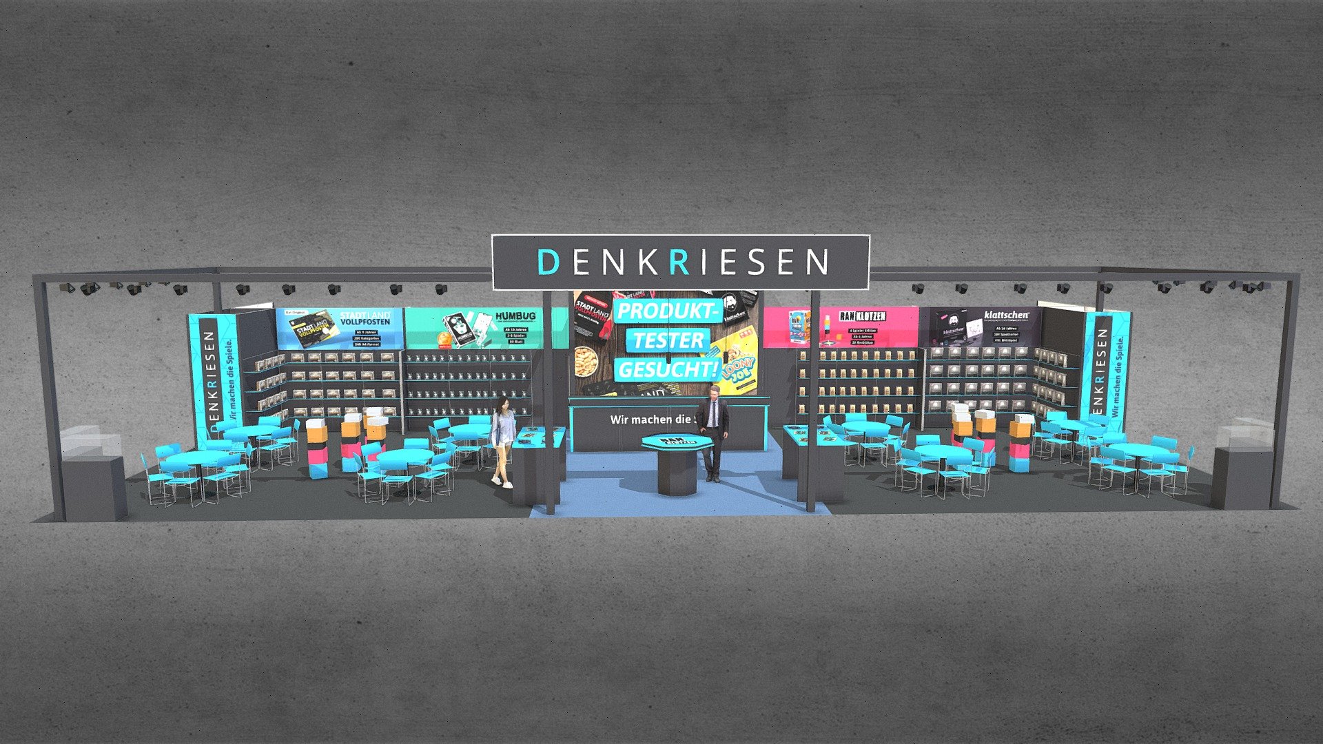 Denkriesen 2023 | Essen | SPIEL Messe V01 - Download Free 3D model by ...