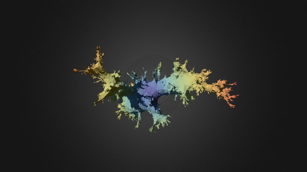 2d quantum gravity - 3D model by Timothy Budd (@tgbudd) [a0d0a30 ...