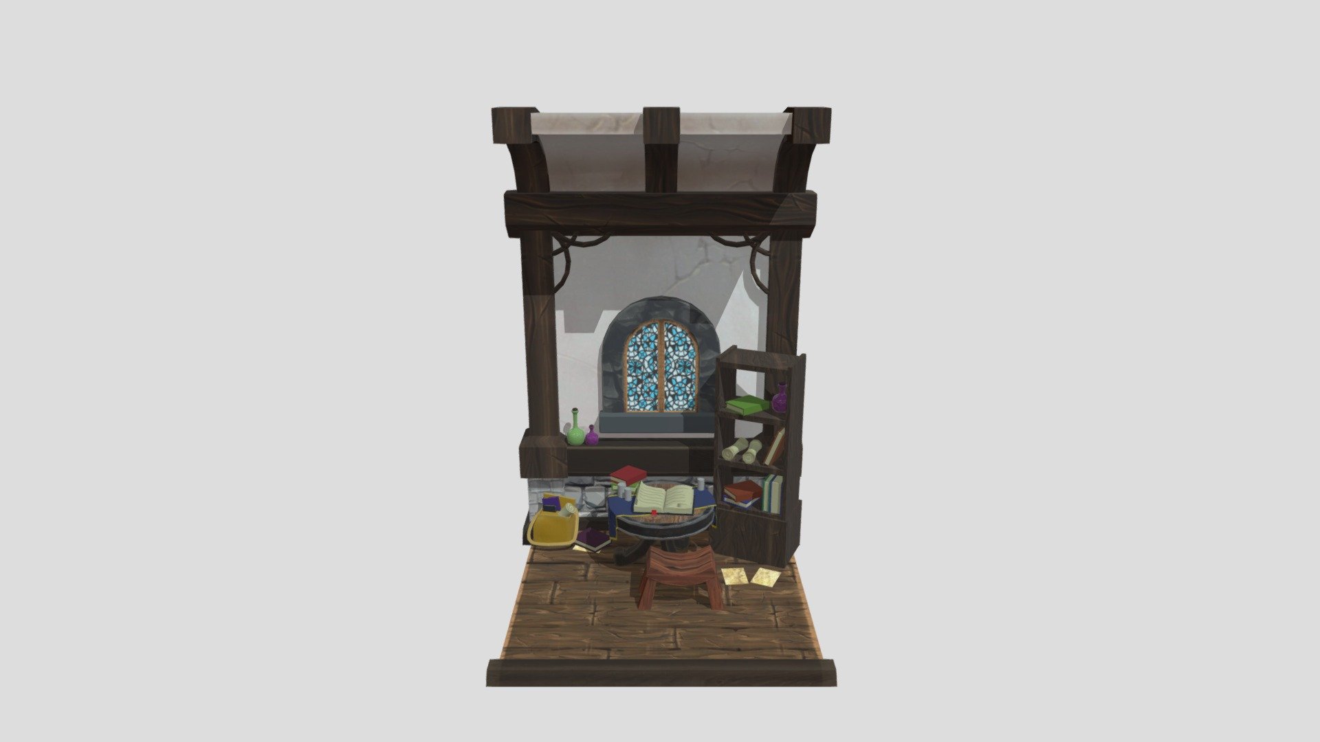 Chemical room - 3D model by Maxym B. (@maxym2019bilokon) [a0d1189 ...