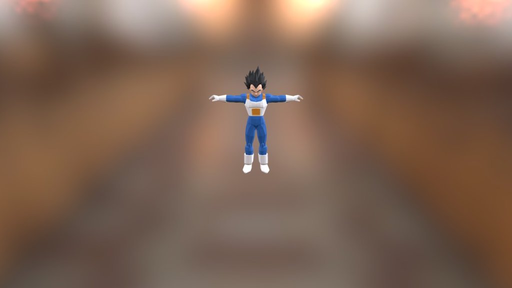 Vegeta - 3D model by arnau [a0d1fee] - Sketchfab