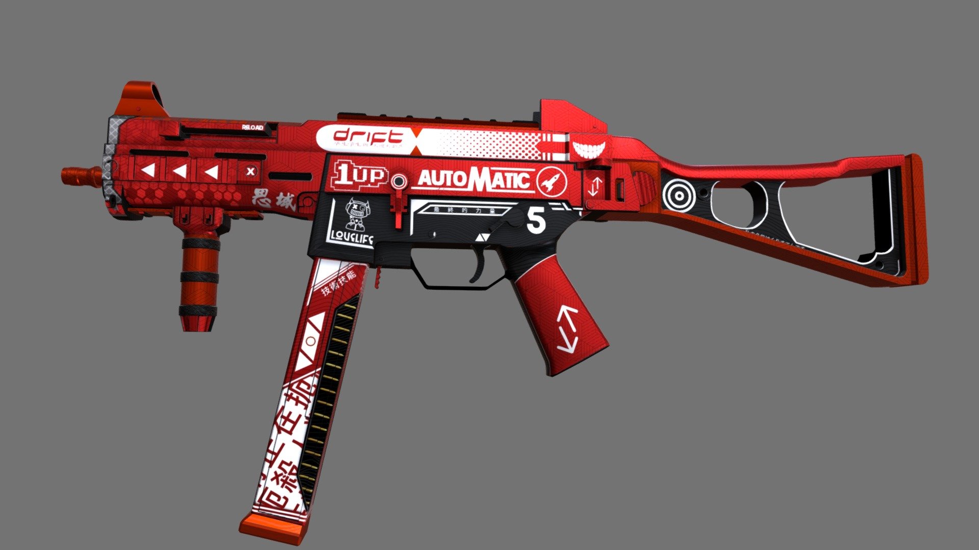 UMP - 3D model by Guri.Kelmendi [a0d2201] - Sketchfab