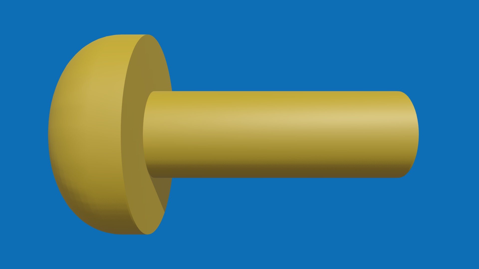 Fastener blank - 3D model by fasteng [a0d2884] - Sketchfab