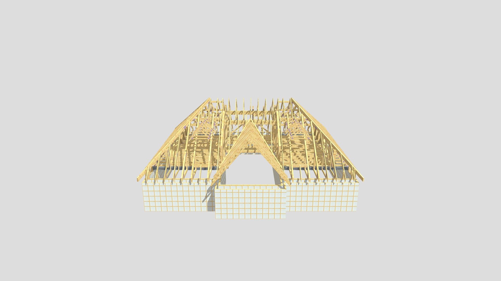 Werfa Lane Main Roof - 3D model by ParagonETL [a0d38ae] - Sketchfab