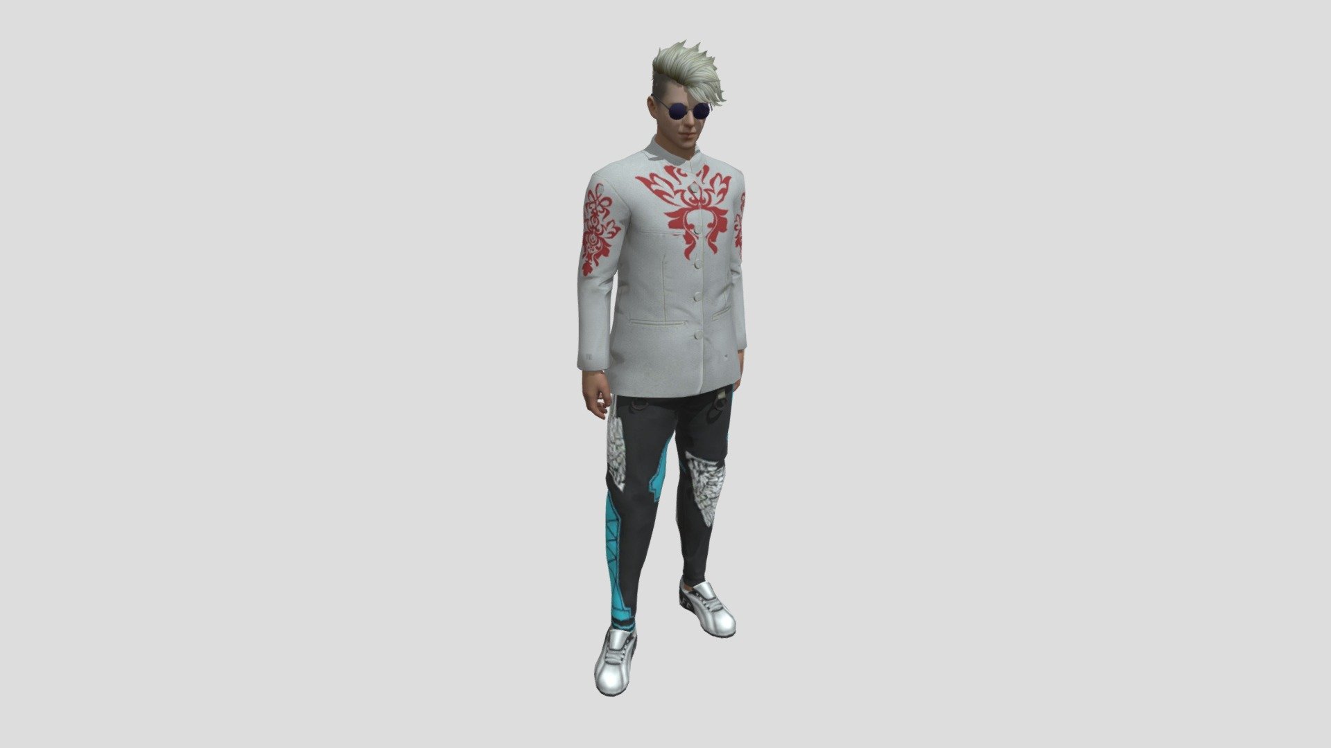 Desi Gamer Modi Ji Bundle Free Fire - Download Free 3D model by Free ...