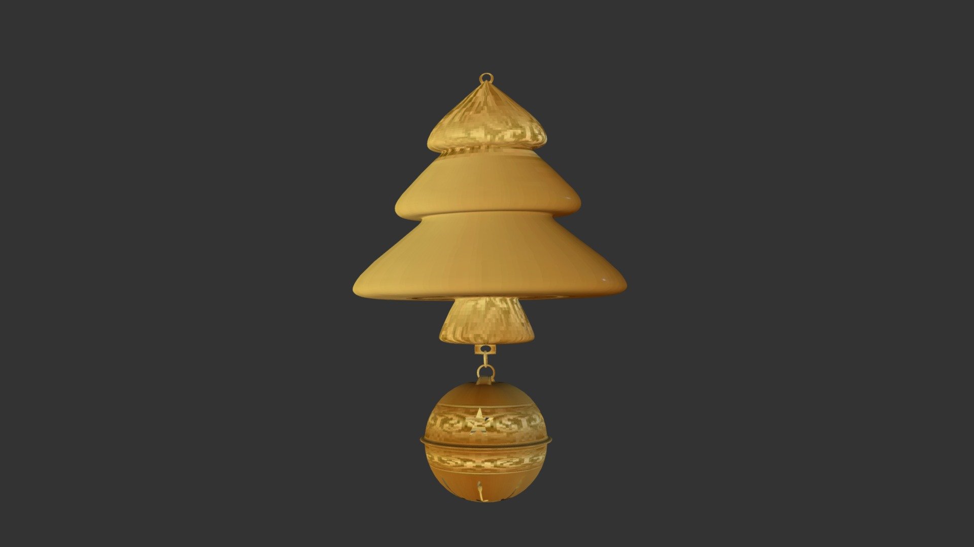 Christmas tree with bells - 3D model by Lea.V (@leav) [a0d6c8d] - Sketchfab