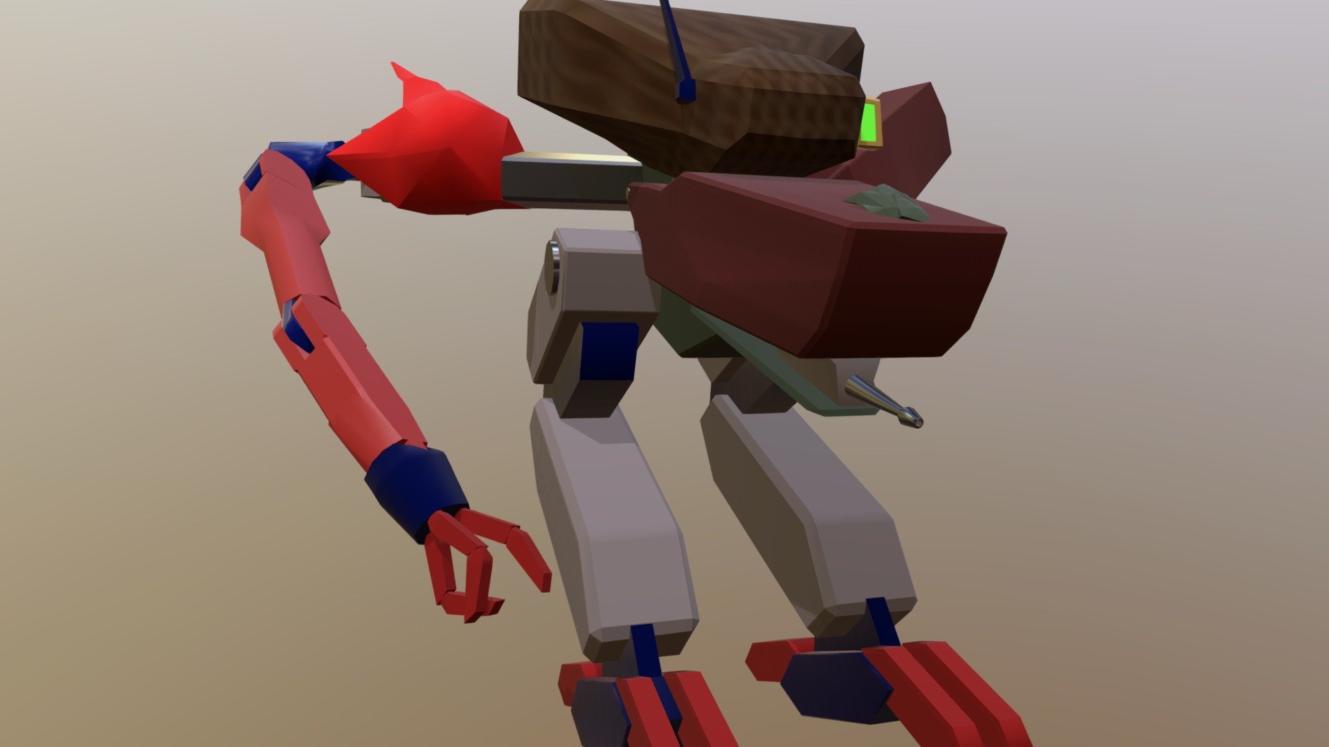 Mecha Combat - 3D model by Rei (@rosenrain_envy) [a0d868c] - Sketchfab