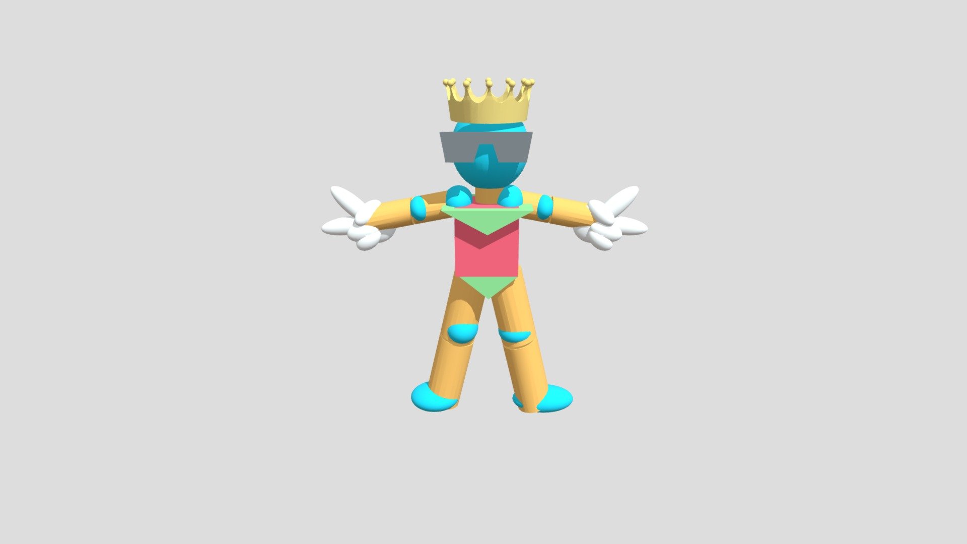 le danseur de hip hop - 3D model by MagicSecours02 [a0d8a07] - Sketchfab