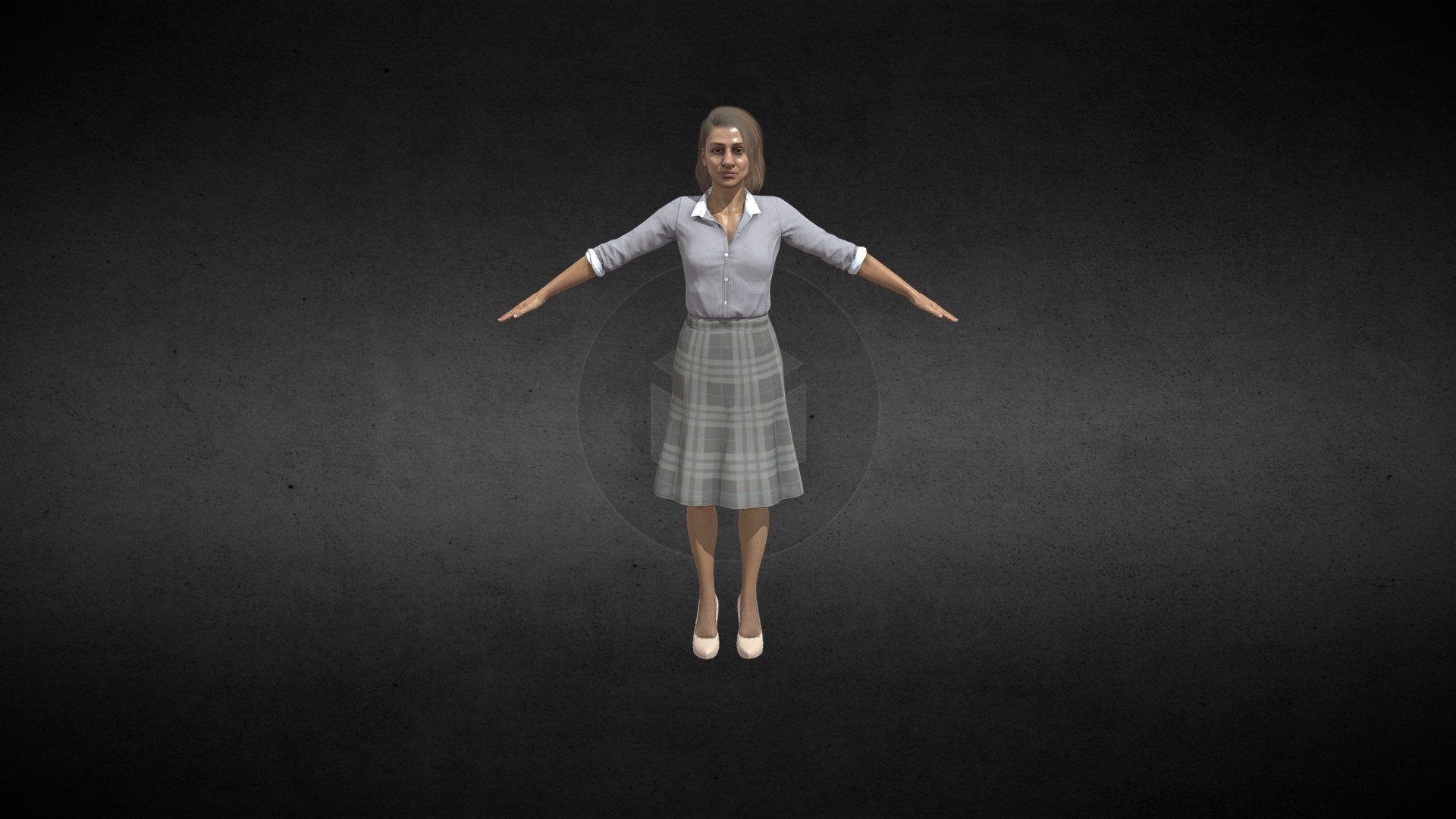 ProWoman_1D - 3D model by venezArt [a0dac8a] - Sketchfab