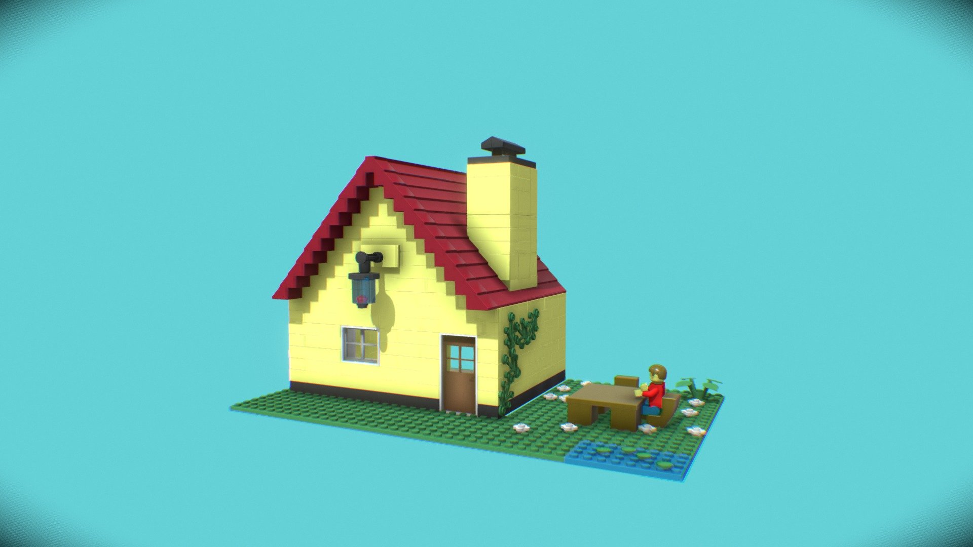Lego George FBX Export - Download Free 3D model by George Fennelly ...