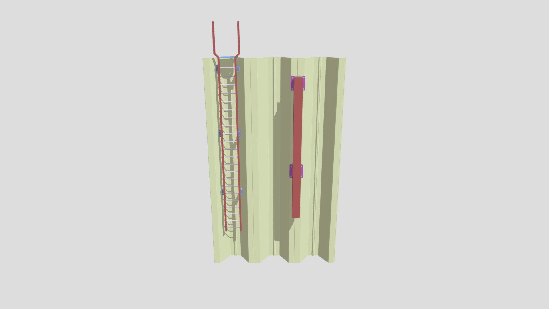 Outer Harbor 4 Sheet Pile Wall - 3D model by bimstruct2 [a0df6db ...