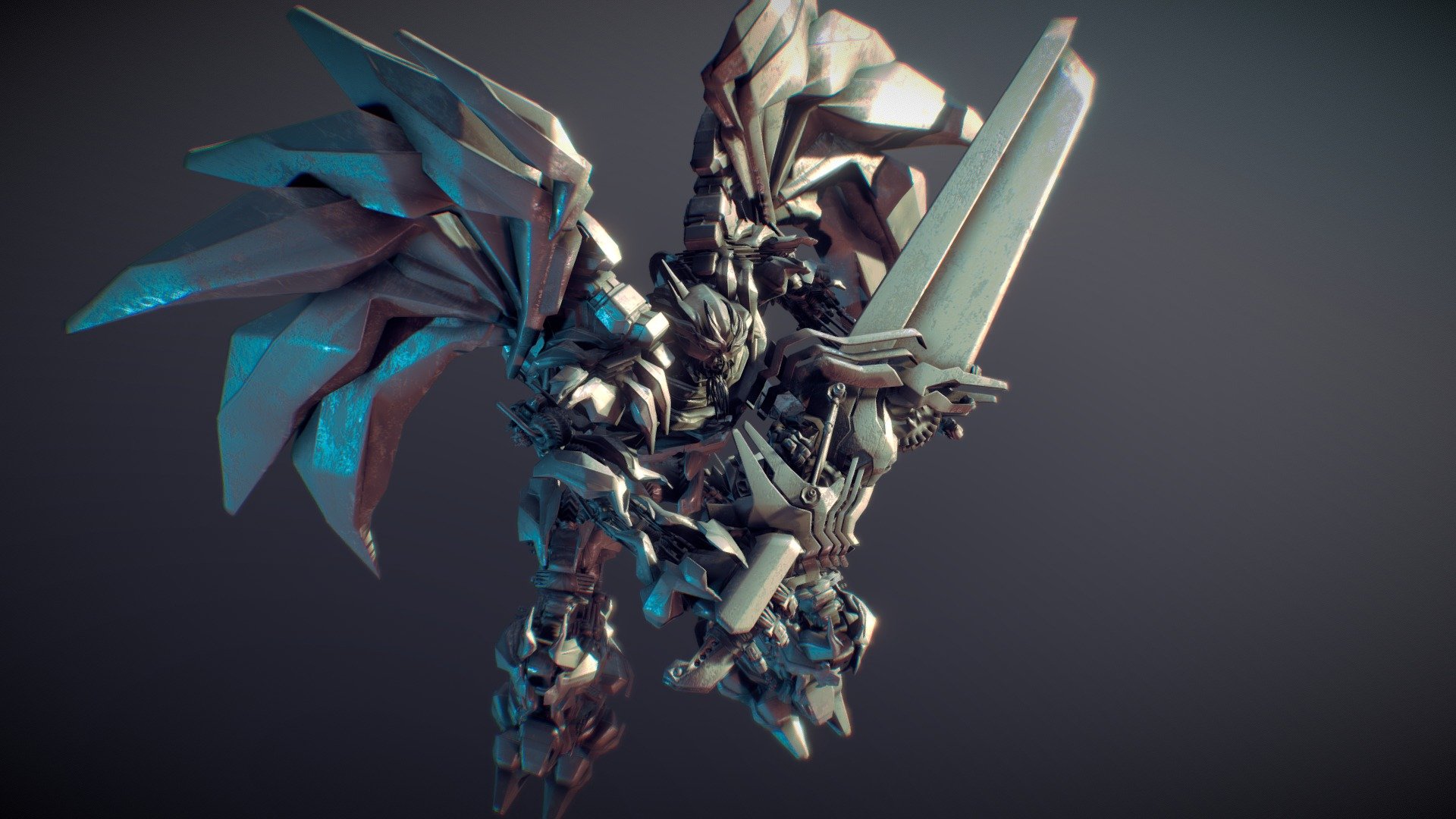 Garuda Mechanical - Buy Royalty Free 3D model by Robi pabianto (@robee ...