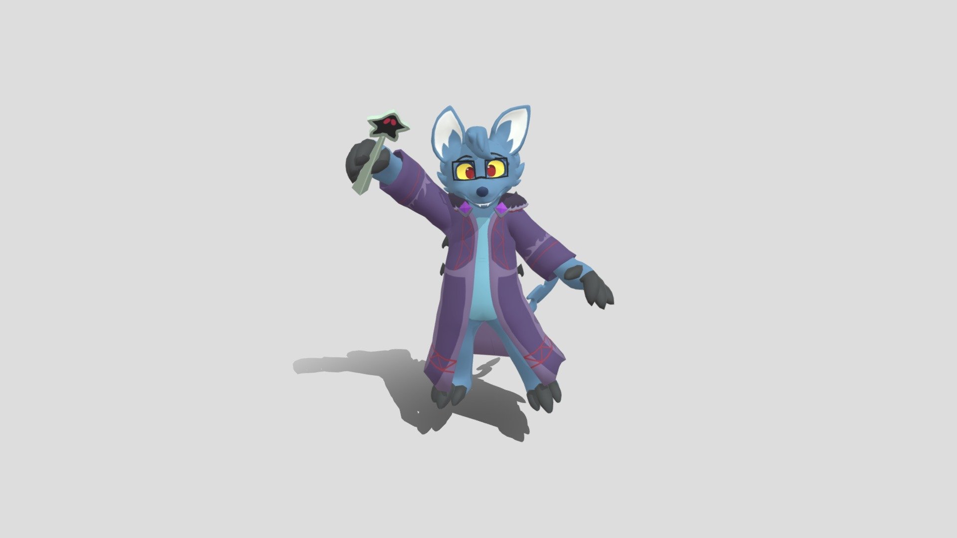 Tenko (Commission) - 3D model by colorbars [a0e0d97] - Sketchfab