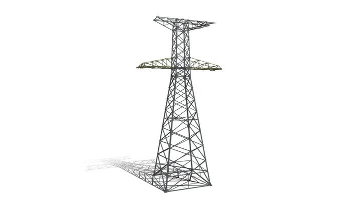 Power-line 3D models - Sketchfab