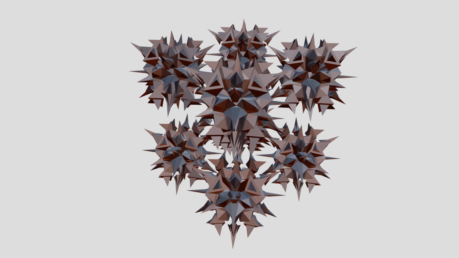 Spike cube Squared - Download Free 3D model by Trockk (@Timrockk ...