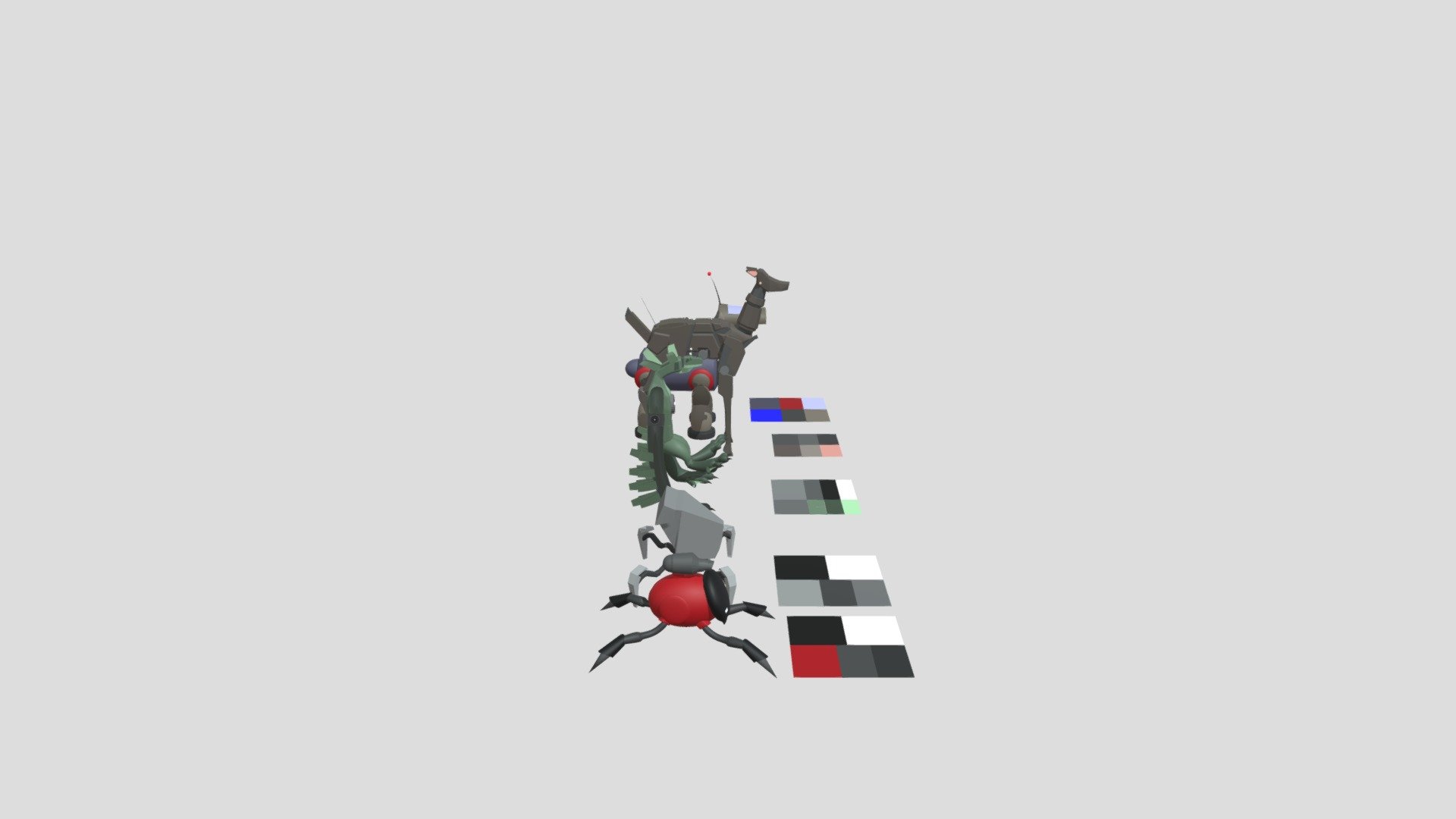 Robots2 - 3D model by elina2.0 [a0e4c1d] - Sketchfab