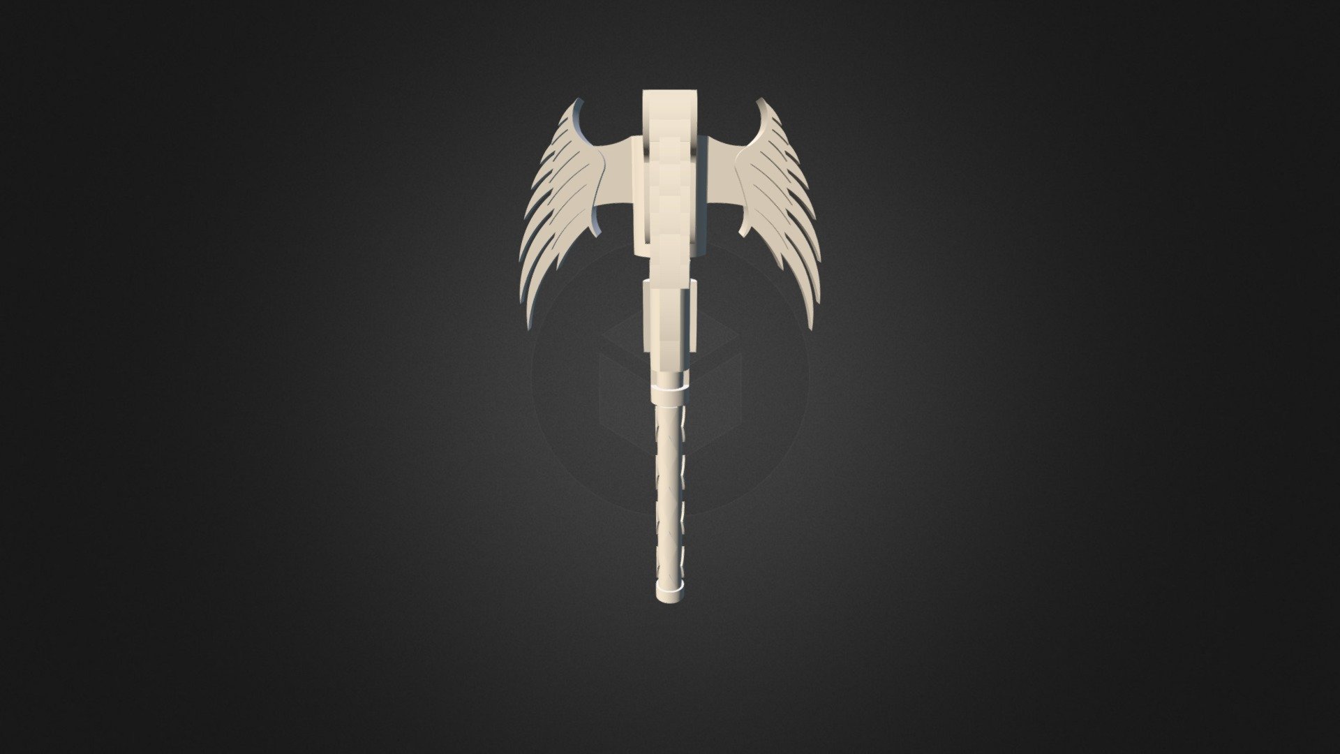 Winged Mace - 3D model by S3dition [a0e57b3] - Sketchfab