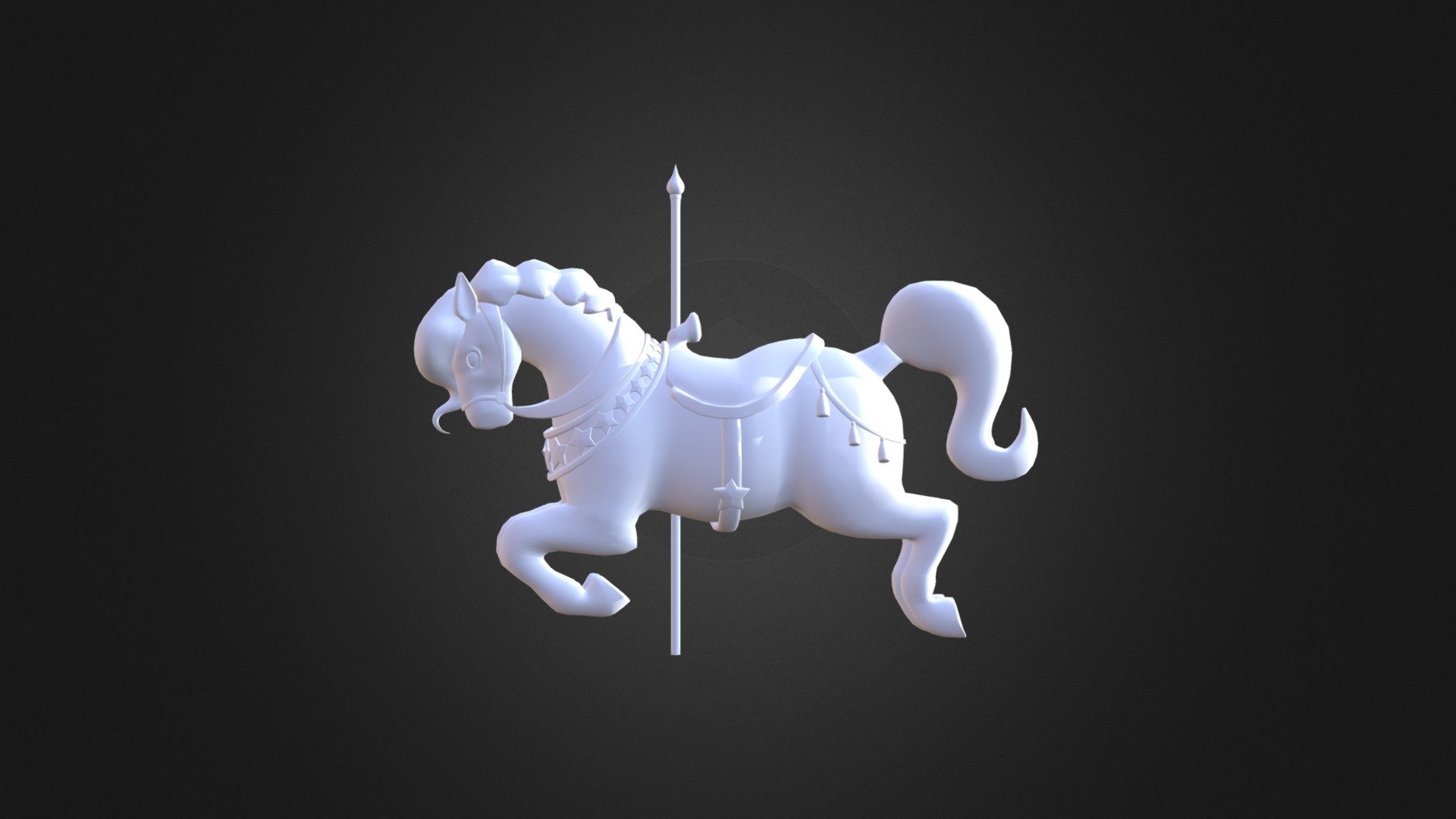 Carousel Horse - 3D model by AdaErika [a0e72cb] - Sketchfab
