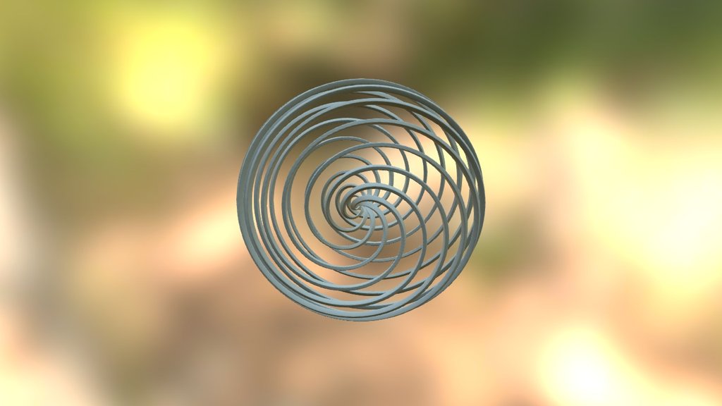 Spiral Torus 2 - 3D model by Todd Blatt (@ToddBlattd0c6c12ca3134caf ...