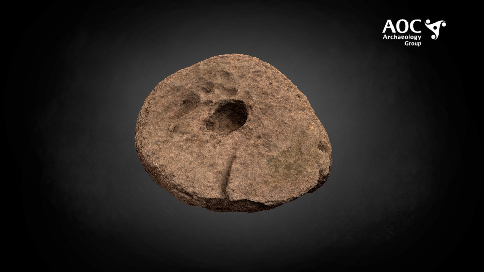Hollowed stone from Clachtoll Broch - 3D model by AOC Archaeology Group ...