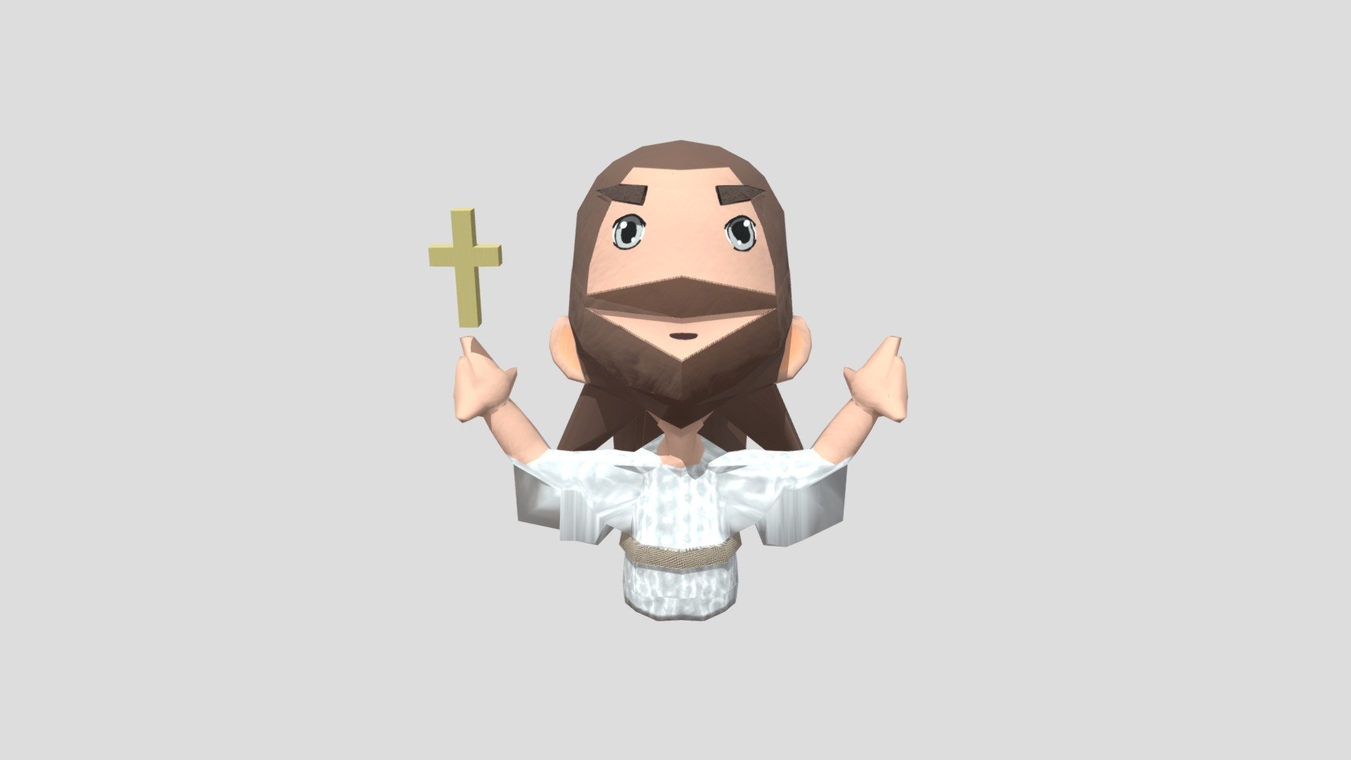 jesus - 3D model by katho [a0e9260] - Sketchfab