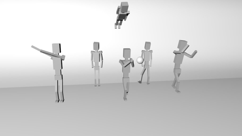 Cube Man - 3D model by remyg11 [a0e9503] - Sketchfab