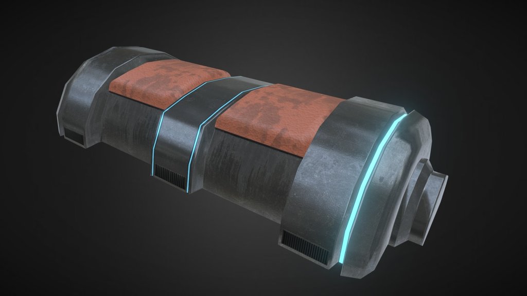 Sci- Fi Bench - 3D model by Aaron Quiney (@aaronquiney) [a0e96c5 ...