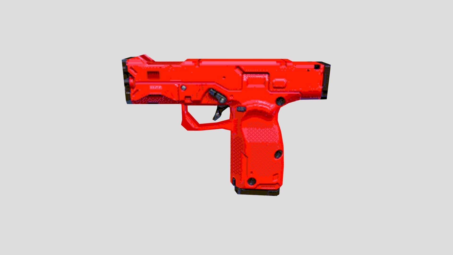 Lowpoly Pistol - 3D model by Dev.Ohlin [a0eabda] - Sketchfab