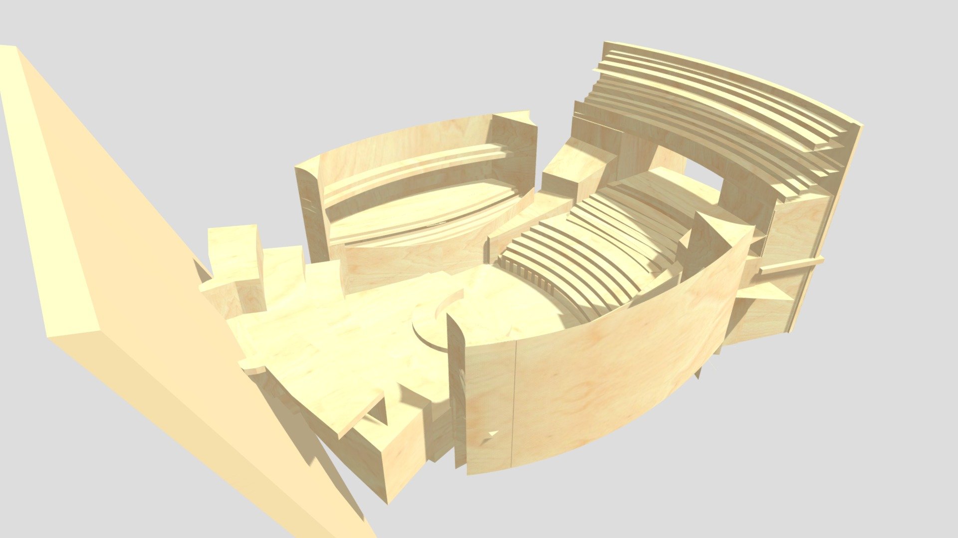 Disney Concert Hall/Constructive Detail/07 - Download Free 3D model by ...