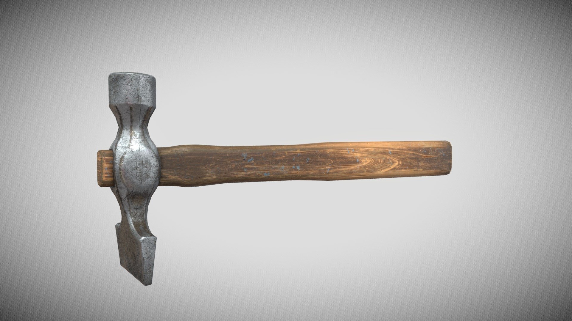 [Texture Study] Old hammer - 3D model by Lemniscata [a0ebf8a] - Sketchfab