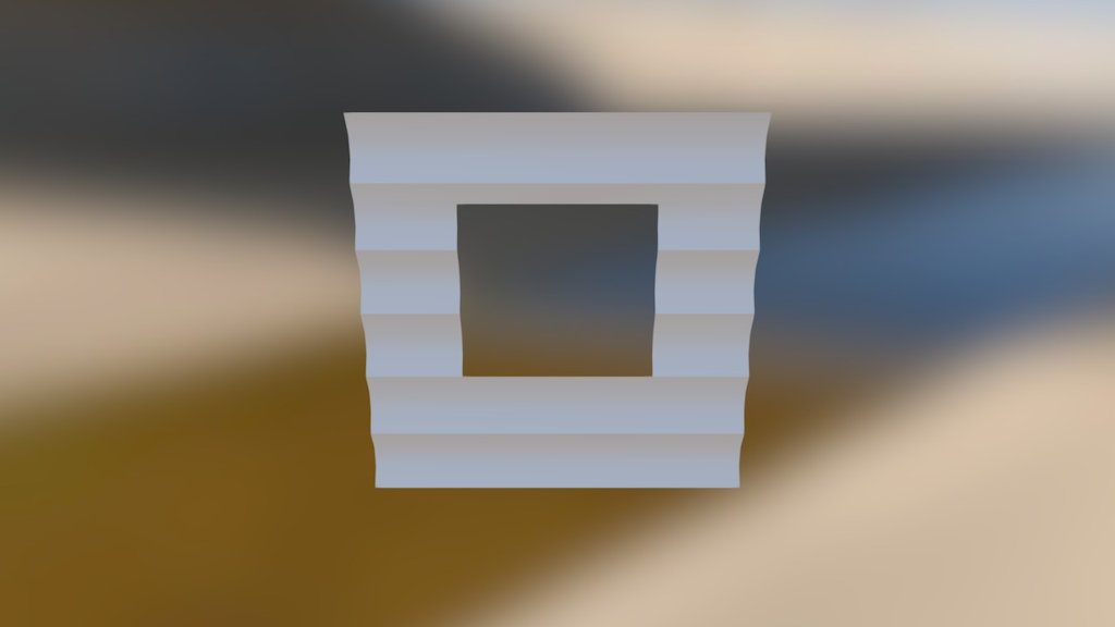 Wall 2 Window Wall - 3D model by estenuv [a0edf02] - Sketchfab