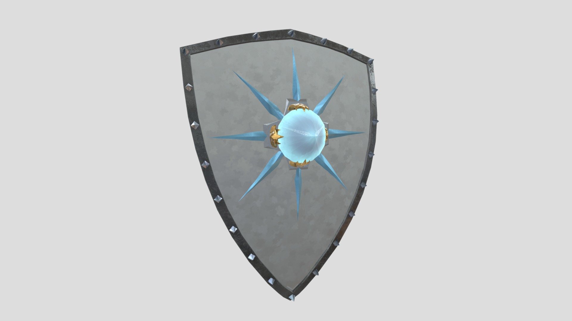 Diamond Shield - Buy Royalty Free 3D model by Silver Shield ...