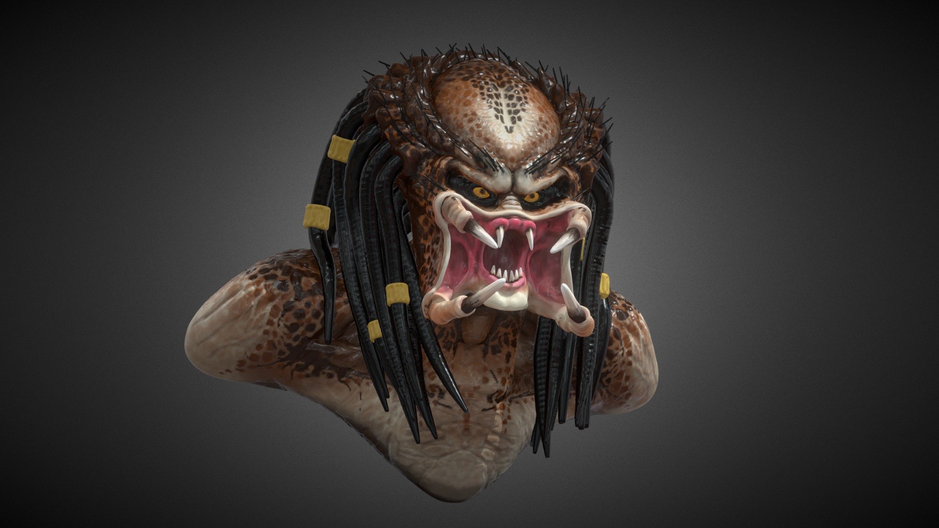 Jungle Predator - 3D model by Madmanspie [a0f023f] - Sketchfab