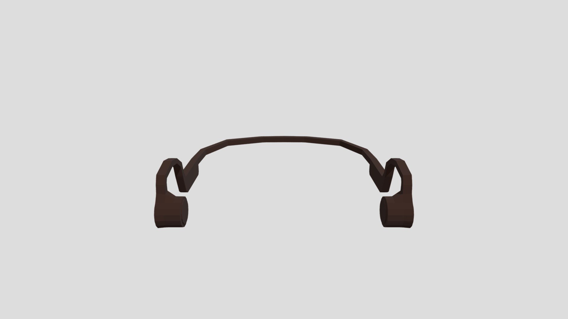 骨伝導イヤホン/Bone Conduction Headphone - Download Free 3D model by llb (@llb ...