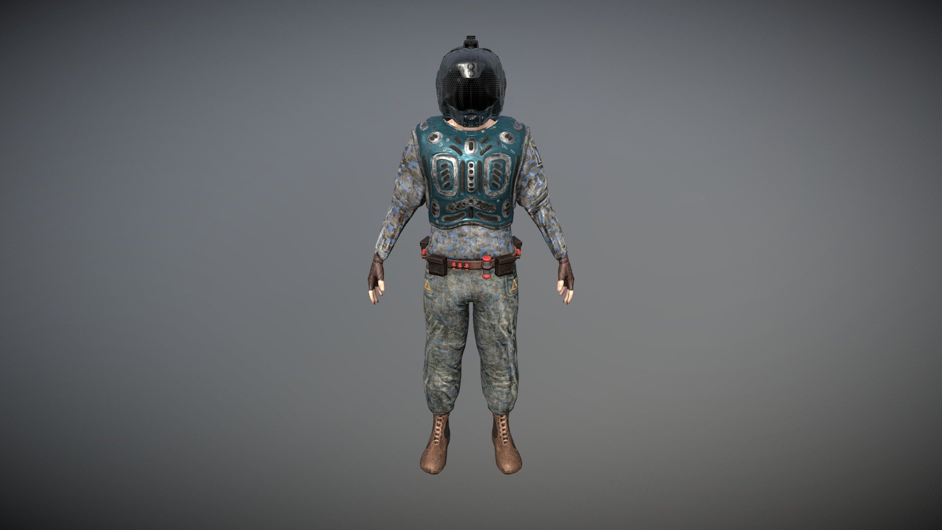 Character Textured - 3D model by Ross_Woodhouse [a0f14d4] - Sketchfab