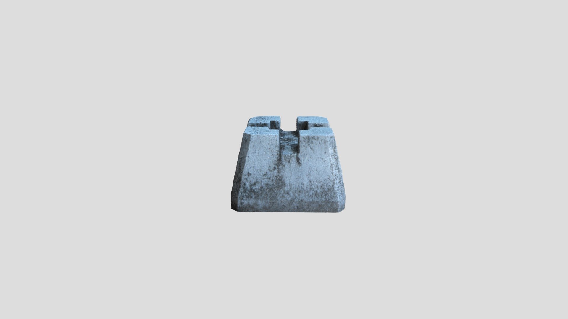 Concrete Sandcastle Block - Download Free 3D model by ICE0124 [a0f240e ...