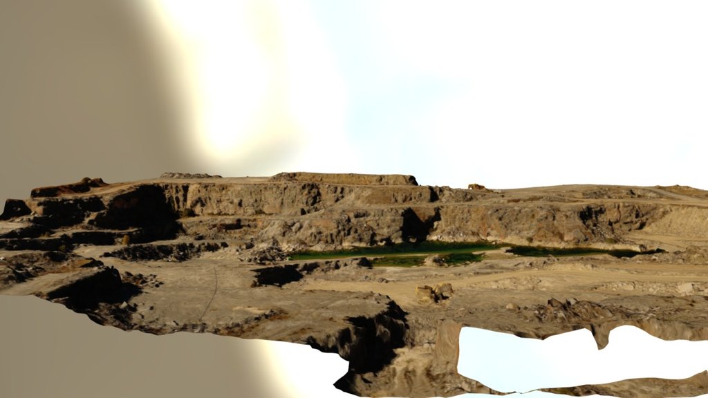 Cantera de Pizarra 3D - 3D model by cegadrone [a0f2990] - Sketchfab