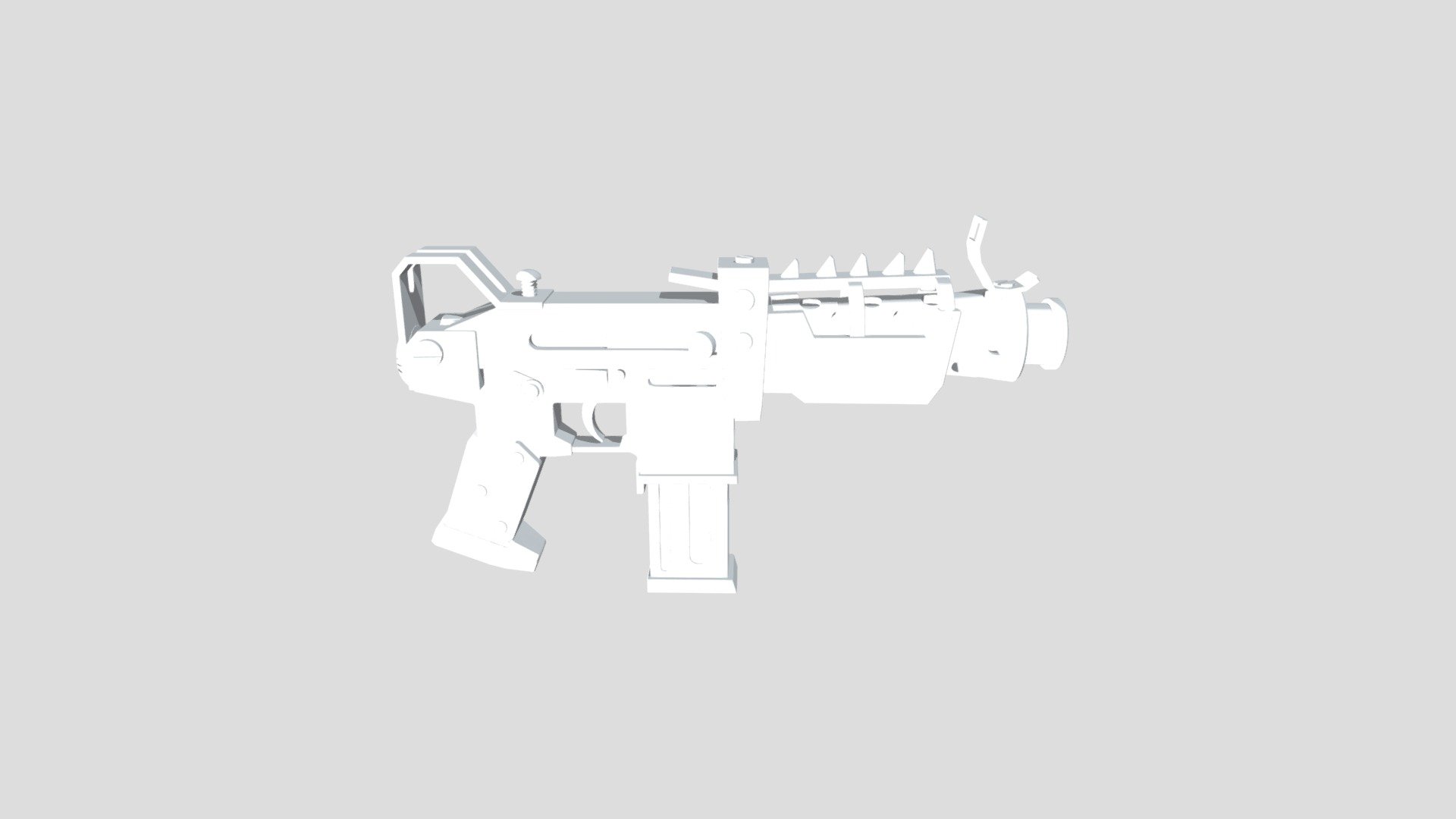 Makeshift Submachine Gun - Download Free 3D model by ...