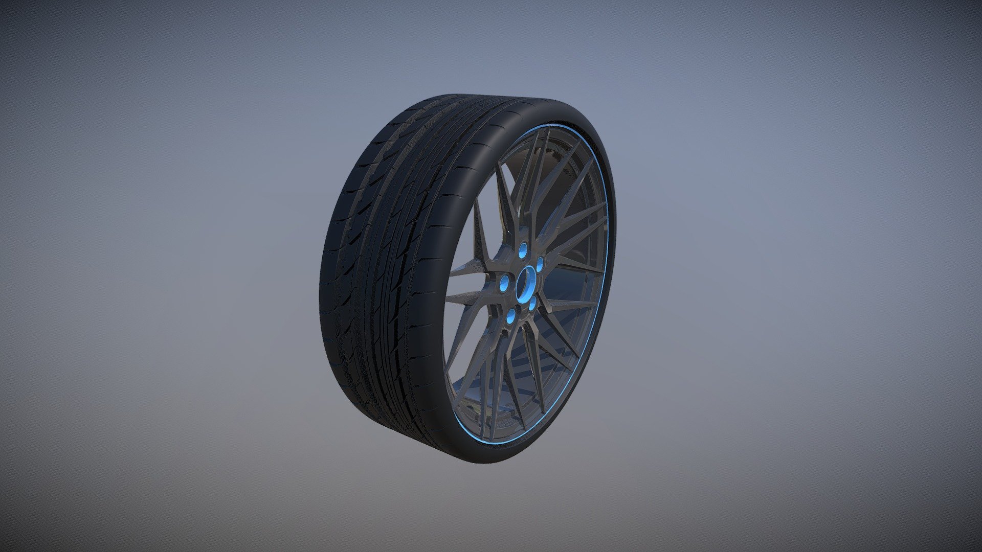 Sport Wheel - 3D model by manji [a0f3b12] - Sketchfab