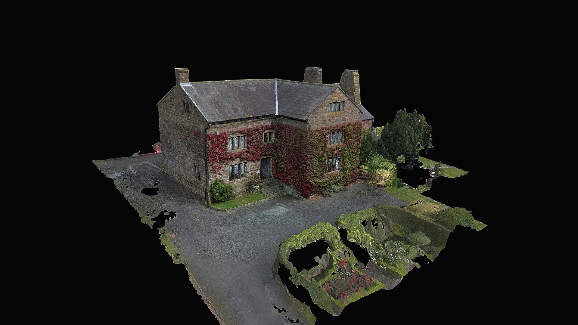 Alvanley Hall, Cheshire - 3D model by Rupert Hilton (@ruehilton ...