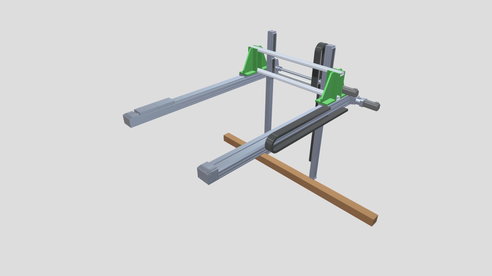 Dual YZ Gantry - 3D model by Festo-Canada [a0f7be6] - Sketchfab