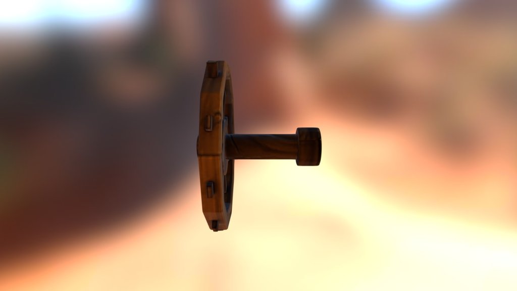 Medieval Water Well Wheel - 3D model by chrisjohnson2 [a0f936d] - Sketchfab