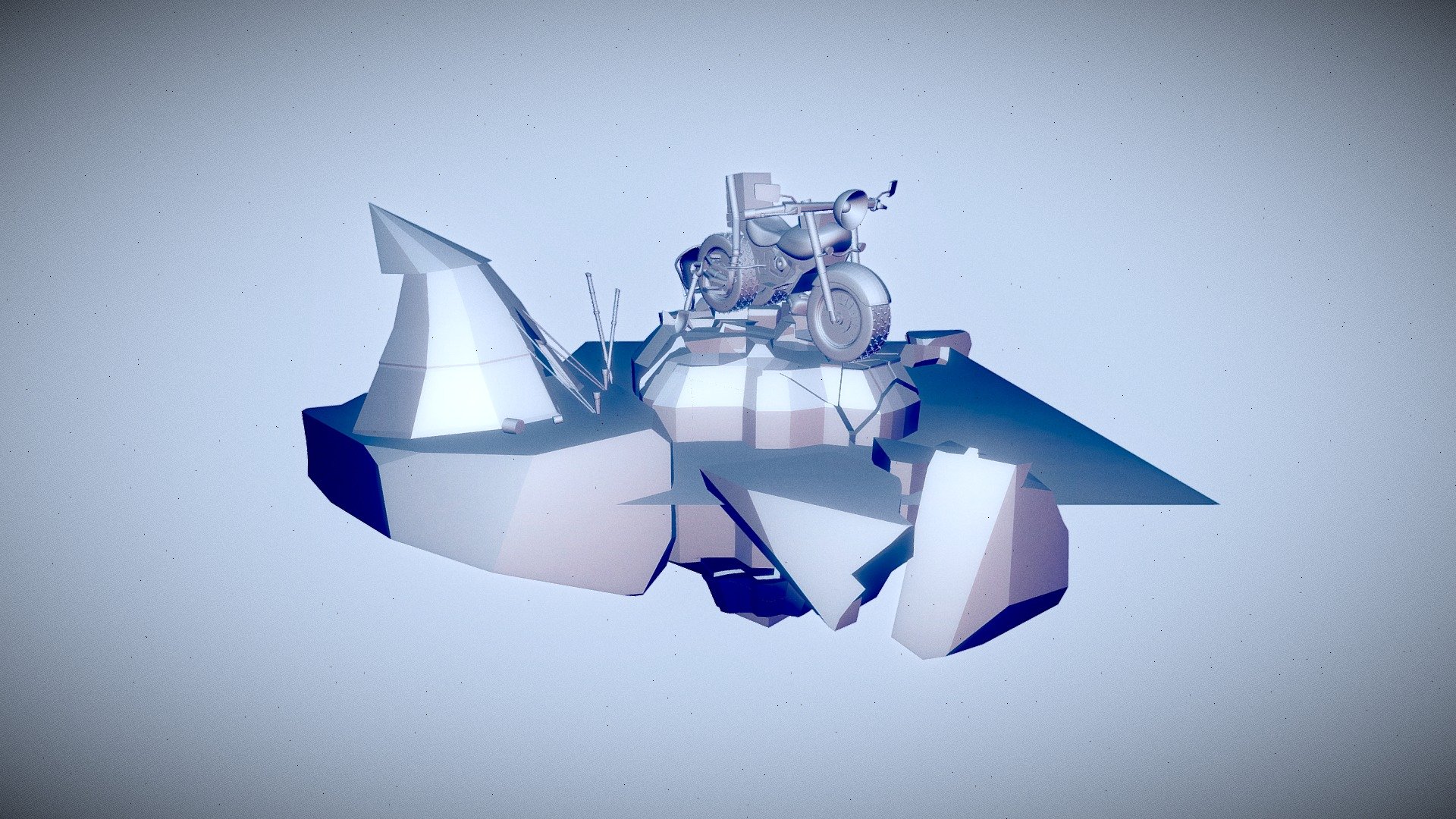 Moto - 3D model by LEDUCQeloise [a0f9e0d] - Sketchfab