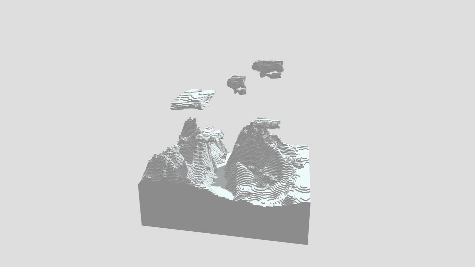 Mountain - 3D model by thanawat12000 [a0f9fed] - Sketchfab