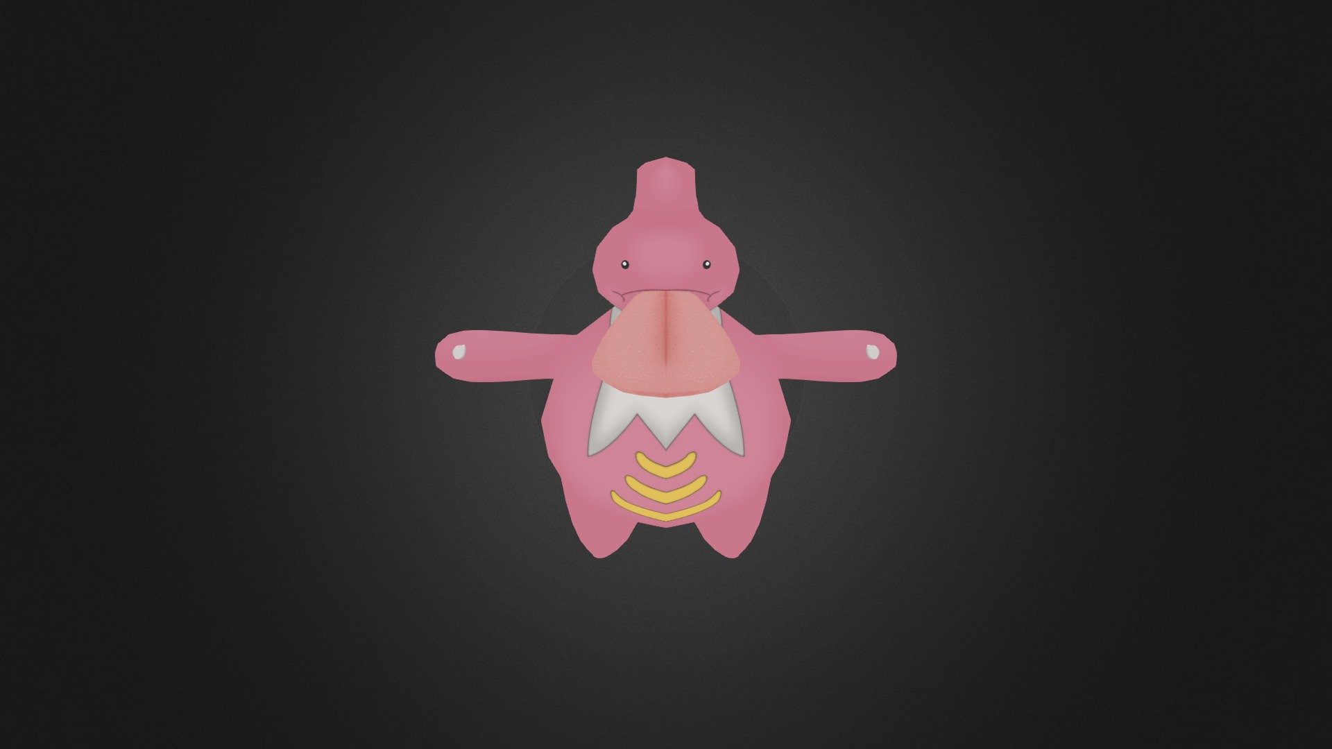 Lickilicky - 3D model by illupo [a0fc38a] - Sketchfab