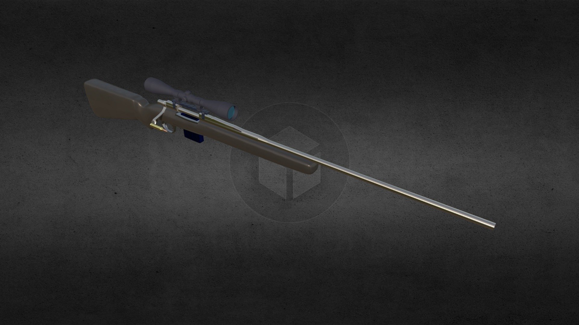 Hunting Rifle - 3D model by Dare Dream entertainment (@dare-dream ...